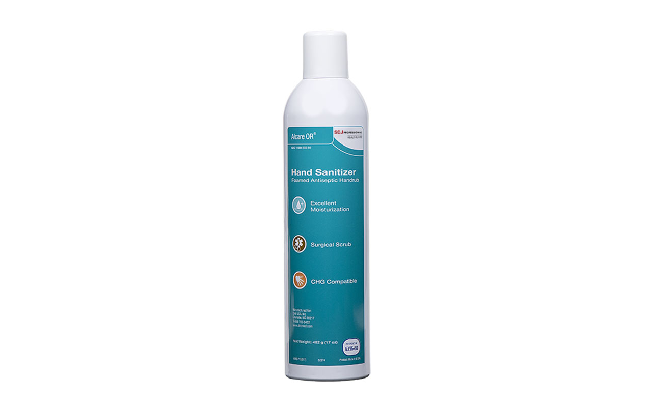 Alcare OR Foamed Antiseptic Handrub | OR Today