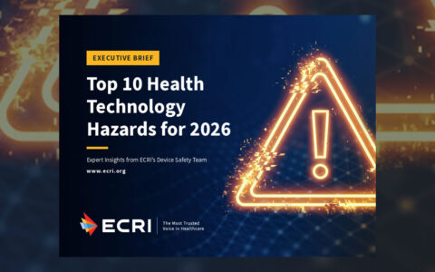 ECRI Lists Top 10 Health Tech Hazards | OR Today